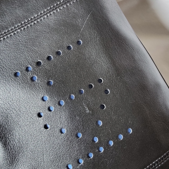 Longchamp | Bags | Longchamp Le Pliage Cuir Black Leather Shoulder Bag ...